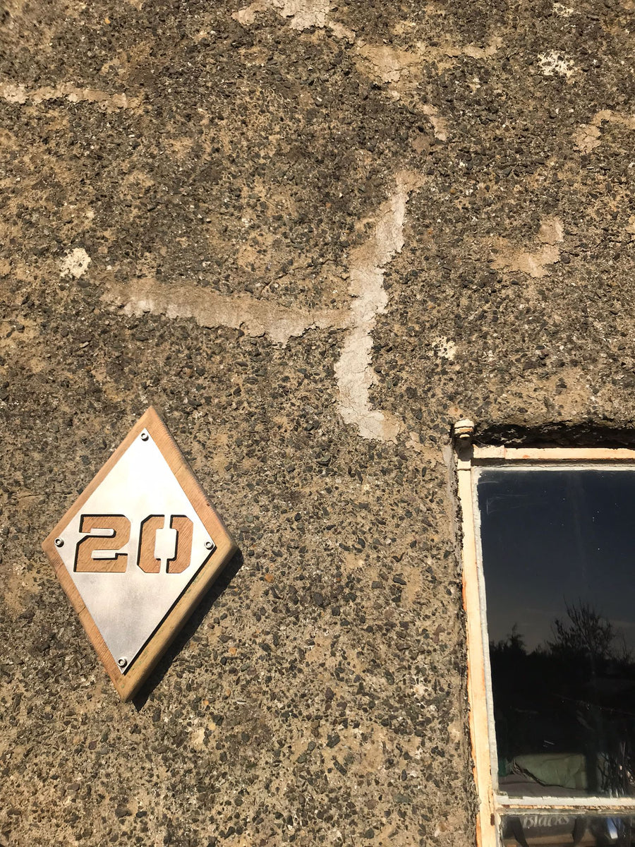 House Number sign – FlamingArc Co.